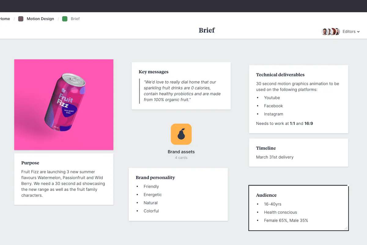 How to Write A Motion Graphics Brief: Step-By-Sep Guide