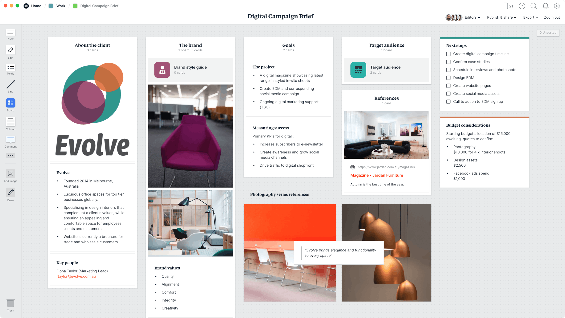 20+ inspiring creative brief templates & examples - Milanote