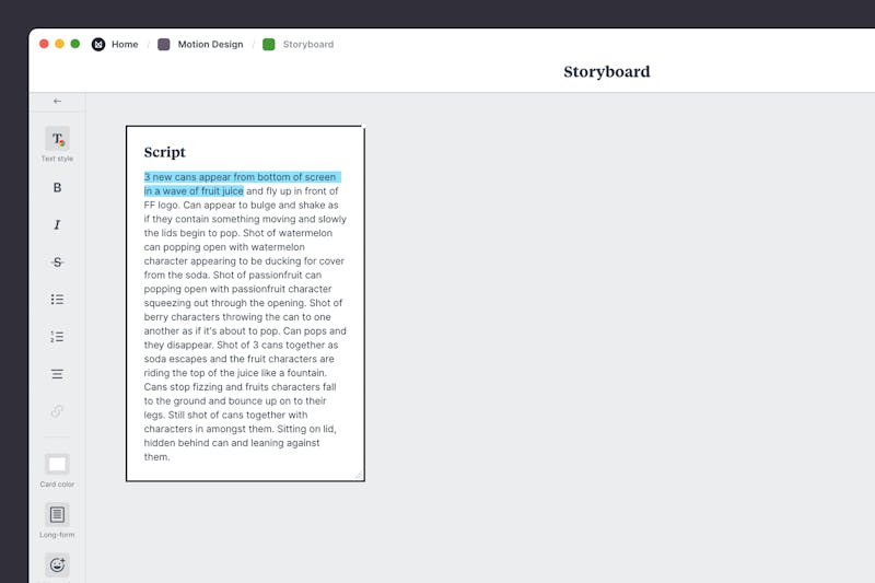 How To Create a Motion Design Storyboard: Step-By-Step Guide