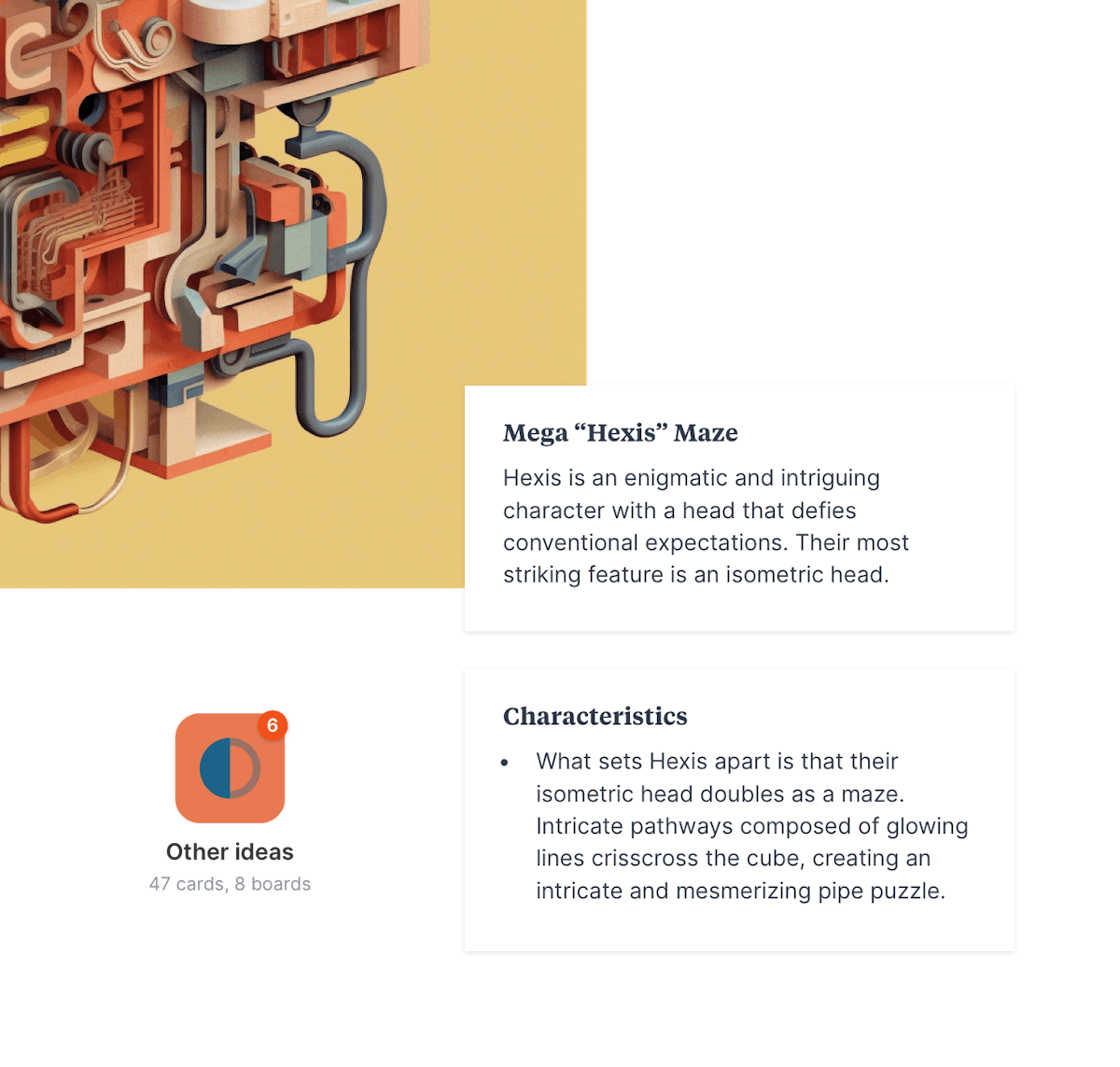 Game design software - Milanote