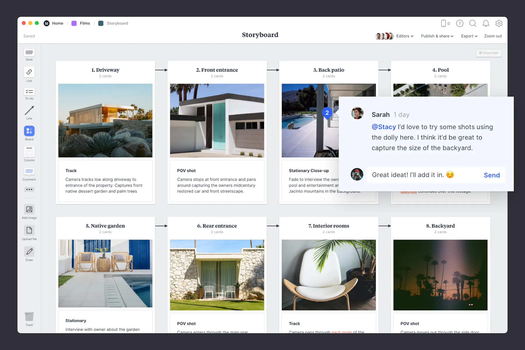 Film & Movie Storyboard - Templates & Examples - Milanote