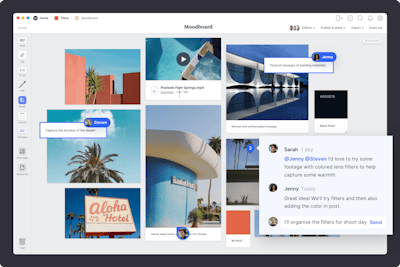 Film Moodboard Template & Example - Milanote