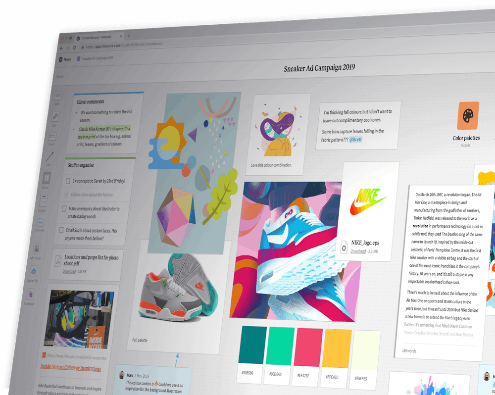 Milanote for Designers