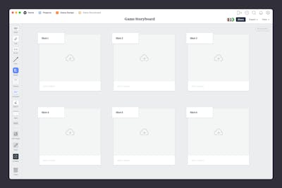 Game Design Storyboard - Free Template & Examples - Milanote