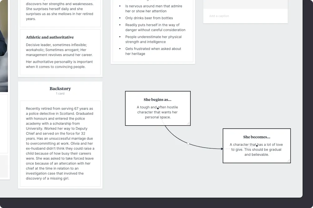 Character Profile - Free Template & Example - Milanote