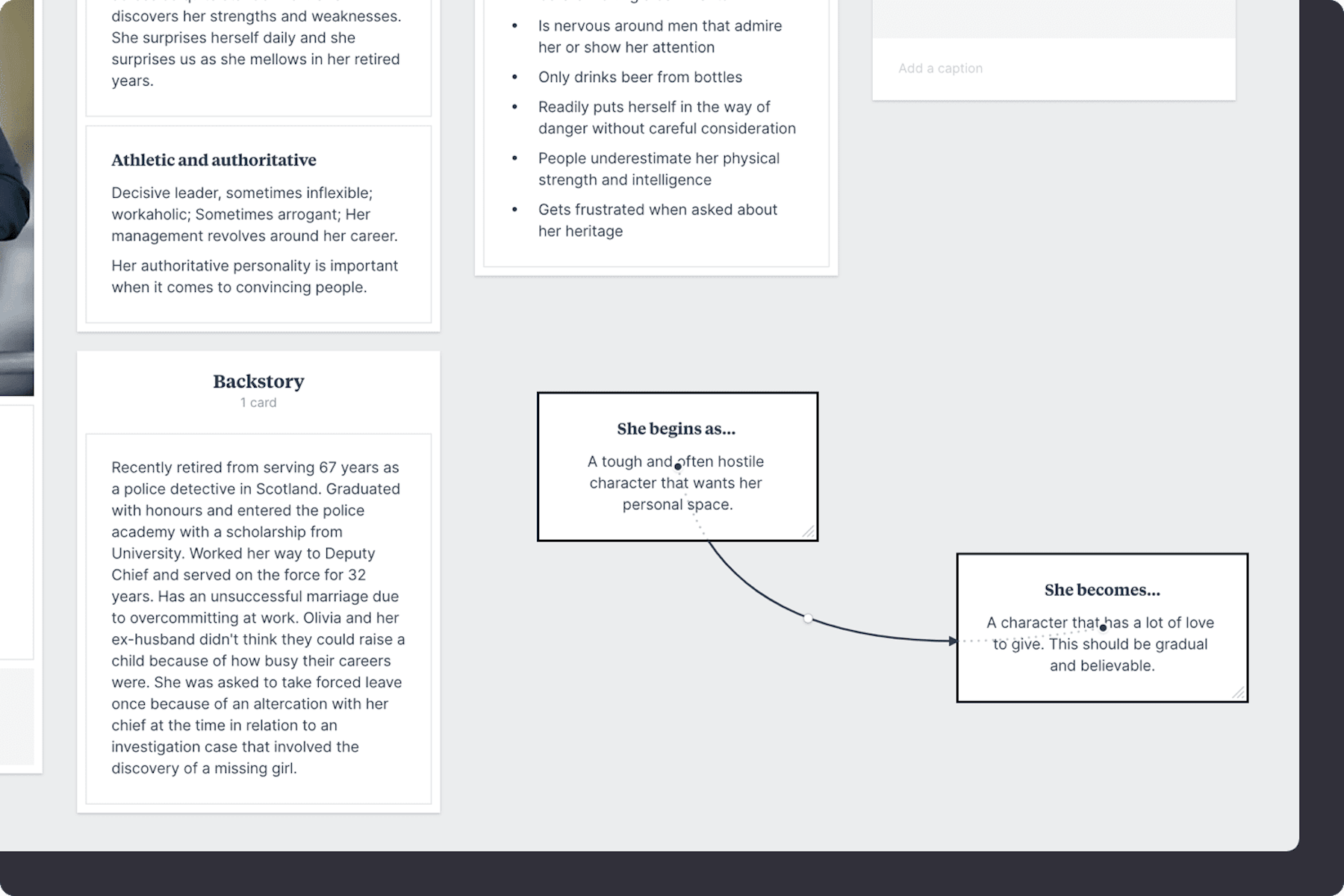 Character Profile - Free Template & Example - Milanote
