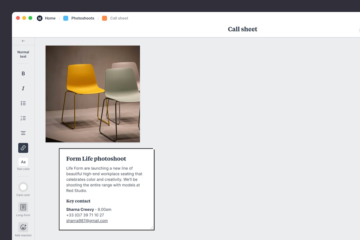 How To Create a Photoshoot Call Sheet: 2025 Step-By-Step Guide