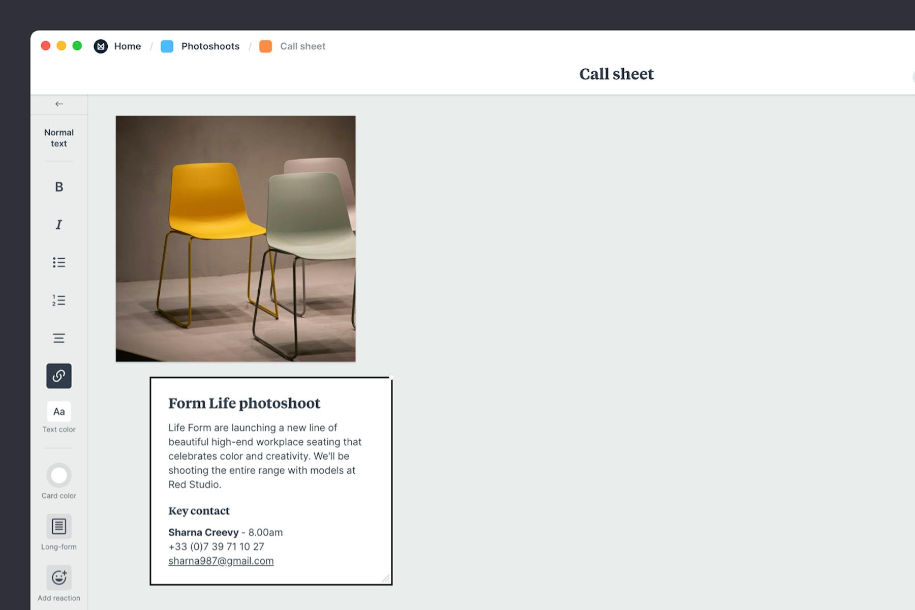 How To Create a Photoshoot Call Sheet: 2025 Step-By-Step Guide