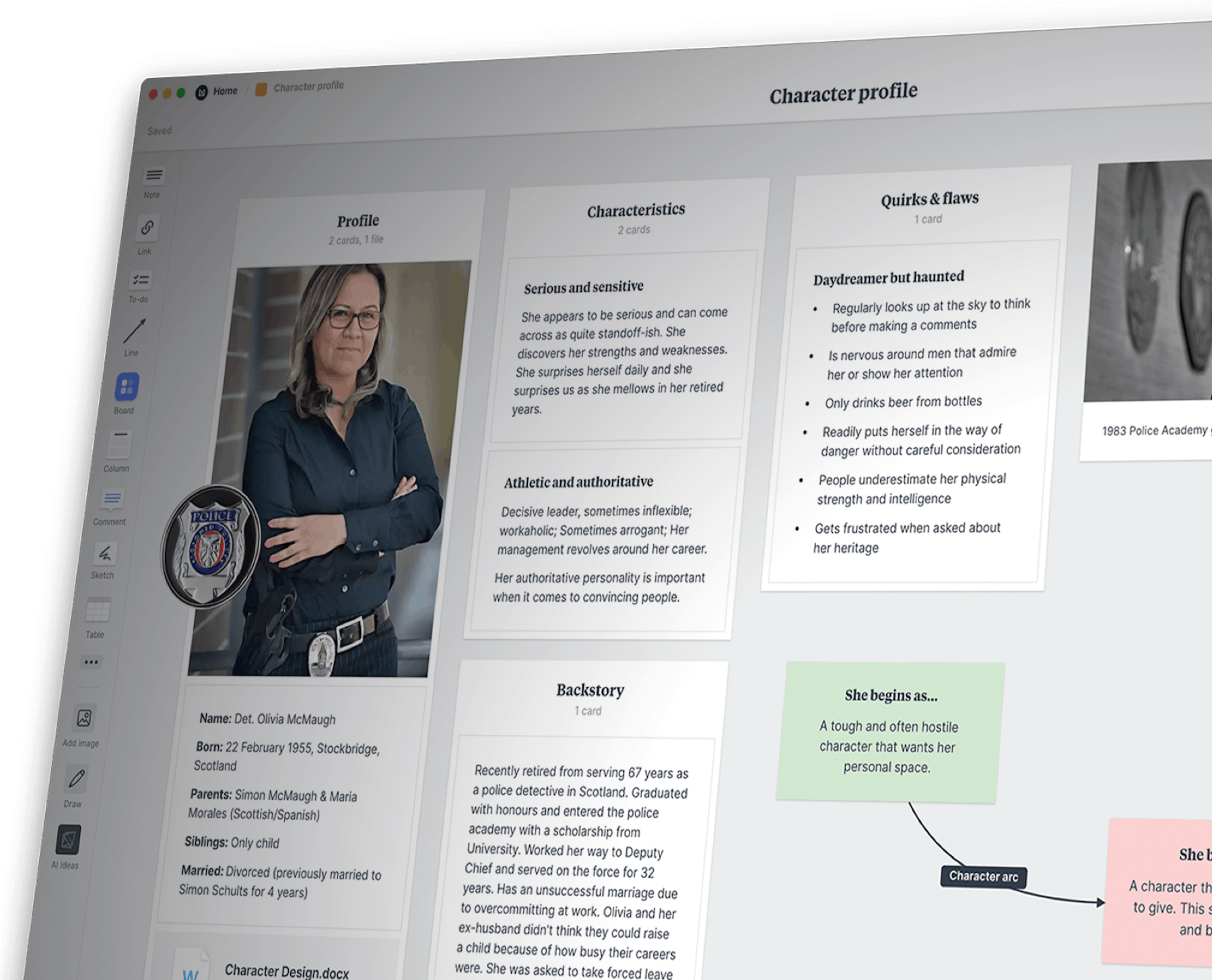 Free Writing App - Creative Writing Software - Milanote