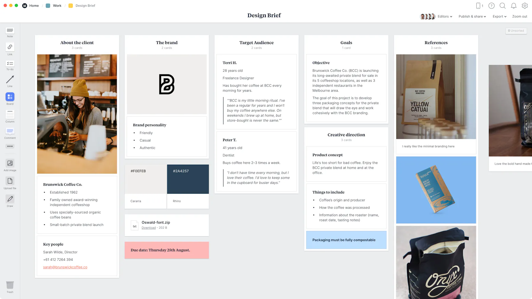 Free 20+ inspiring creative brief templates & examples - Milanote