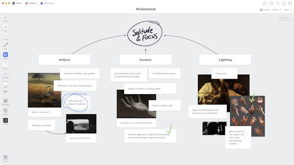 5 Visual Art Templates for Planning an Art Project - Milanote