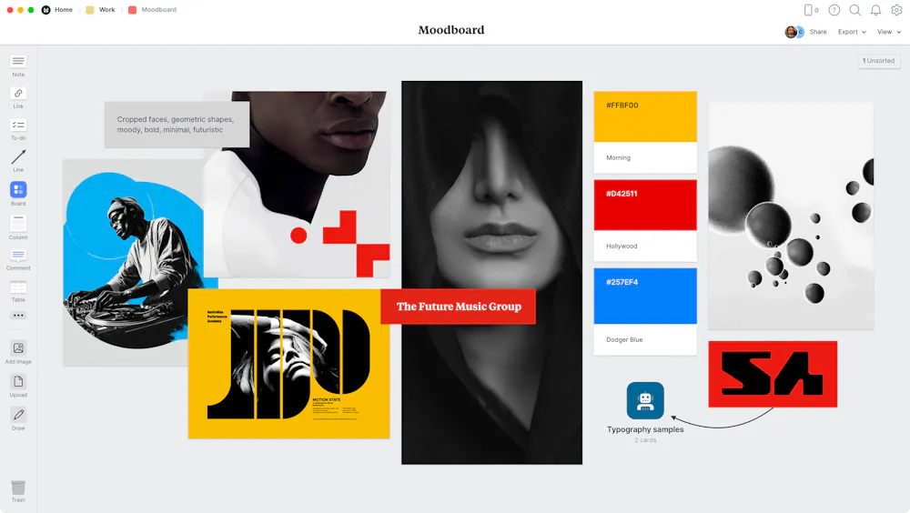 Visual Workspace For Creatives - Milanote