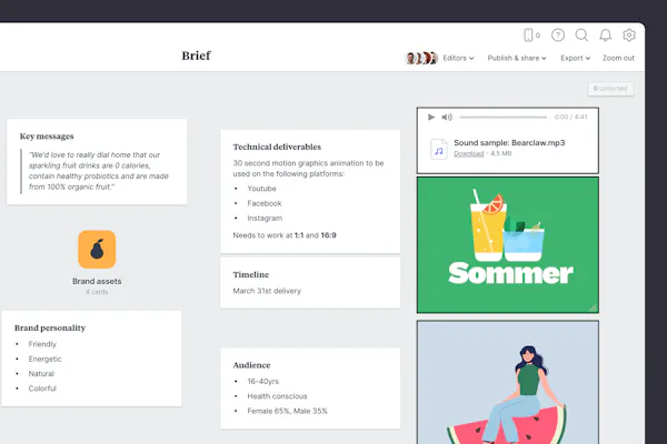 How to Write A Motion Graphics Brief: Step-By-Sep Guide