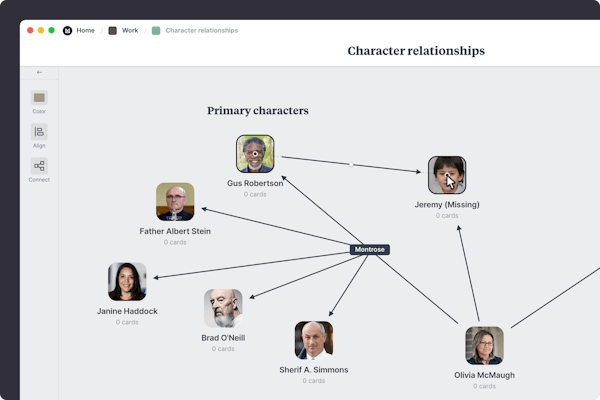 Character Relationship Chart: Free Template & Example - Milanote