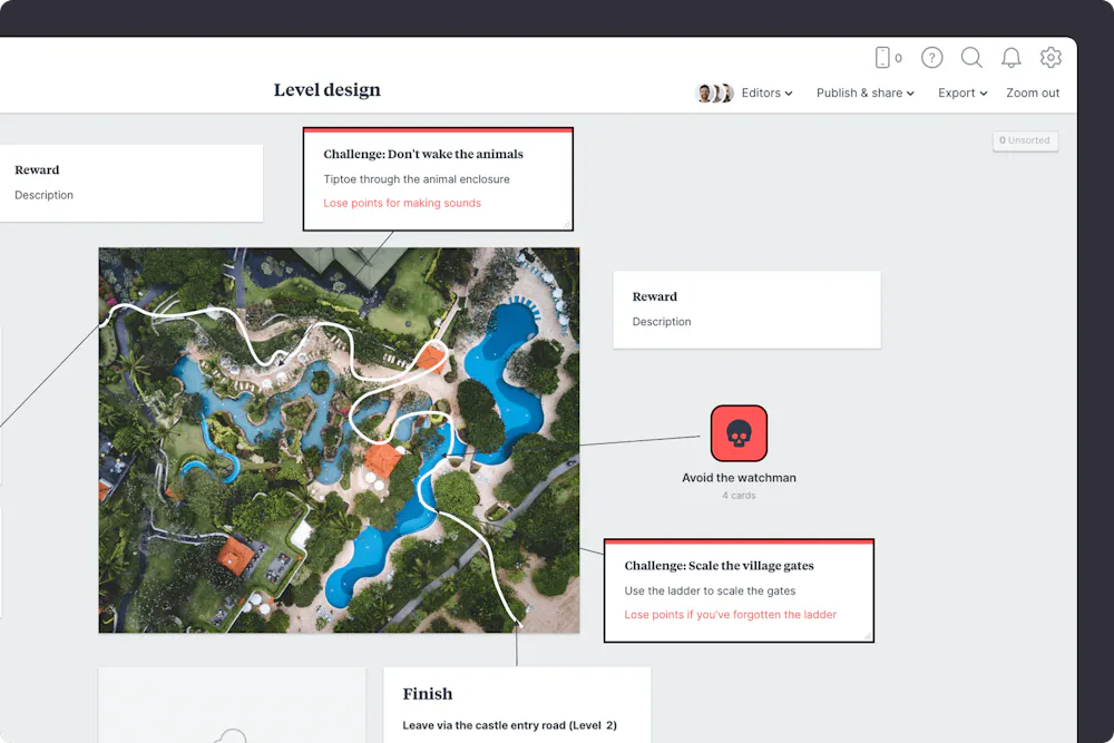 Game Level Design - Template & Example - Milanote