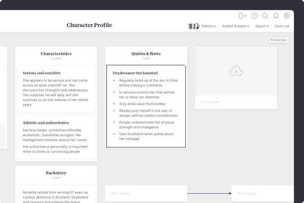 Character Profile - Free Template & Example - Milanote