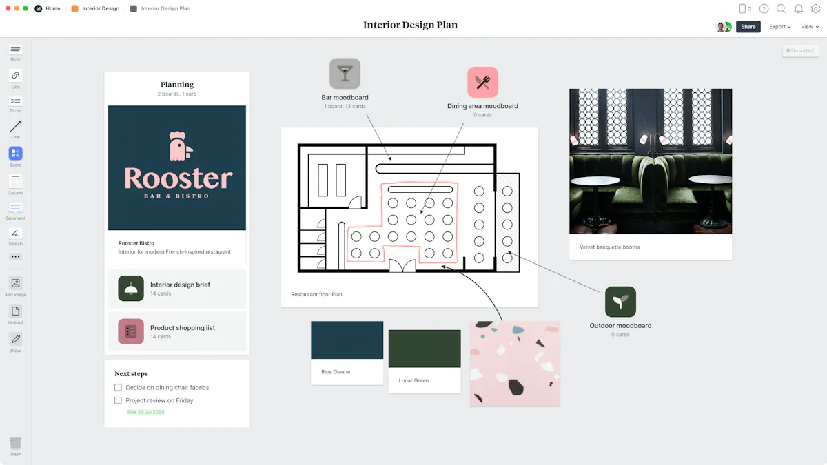 Free Interior Design Product List Template & Example - Milanote